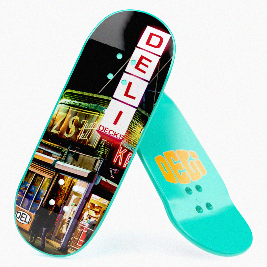 Fingerboard Decks, Wheels & More – DELIDECKS, LLC